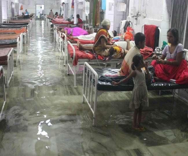 Patna’s Top Medical College And Hospital Turn Into Aquarium After Heavy ...