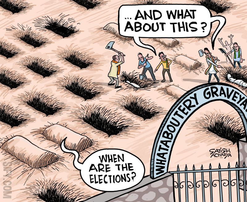 Saturated Opinions and Whataboutery: Explaining Debate With Basic Science
