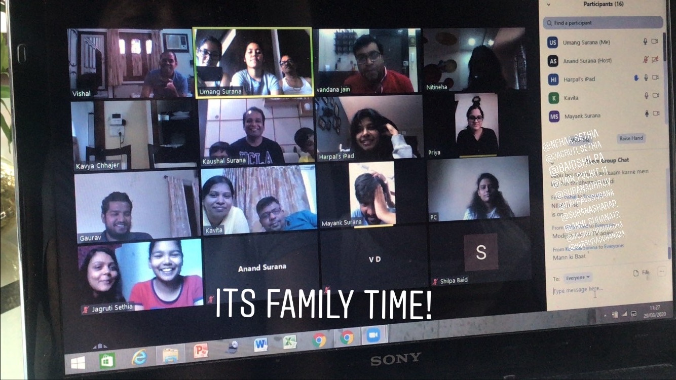 Families In Lockdown: COVID-19 Making Families Reconnect