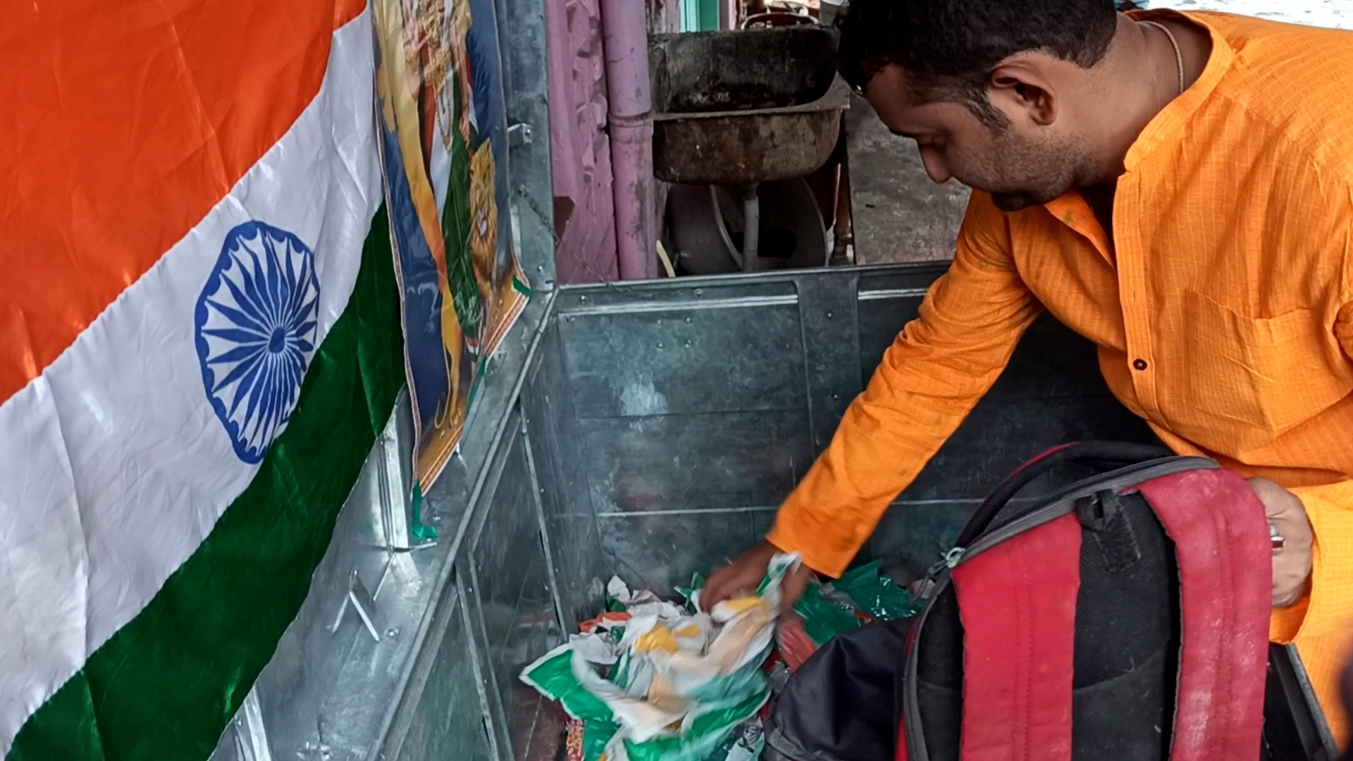 Photo Story: How A Speech-Impaired Man Has Been Picking Up Littered ...