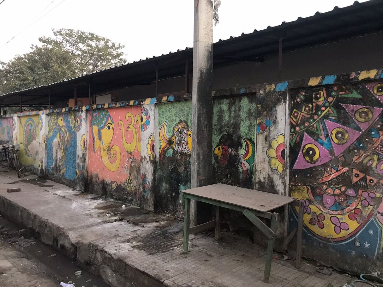 Once Painted To Depict Bihar’s Culture, These Walls Today Are Disheveled